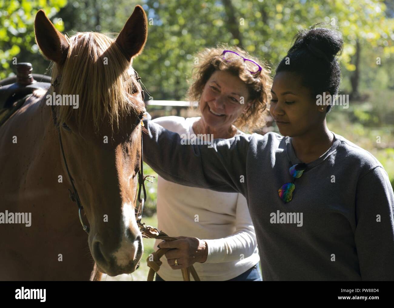 Carol Marino, Lake Glendale Stables owner and operator, introduces ...