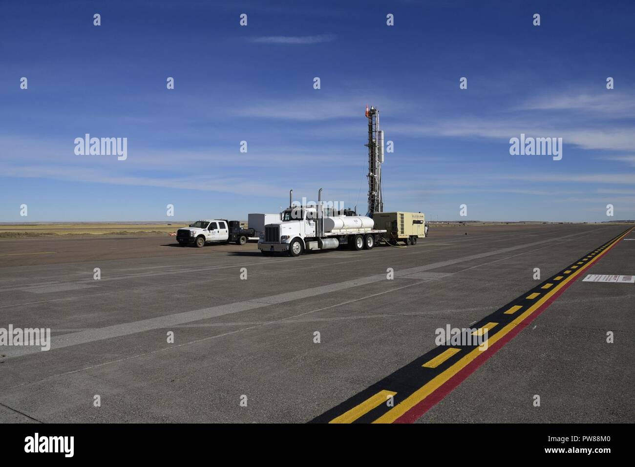 Military well drillers hi-res stock photography and images - Alamy