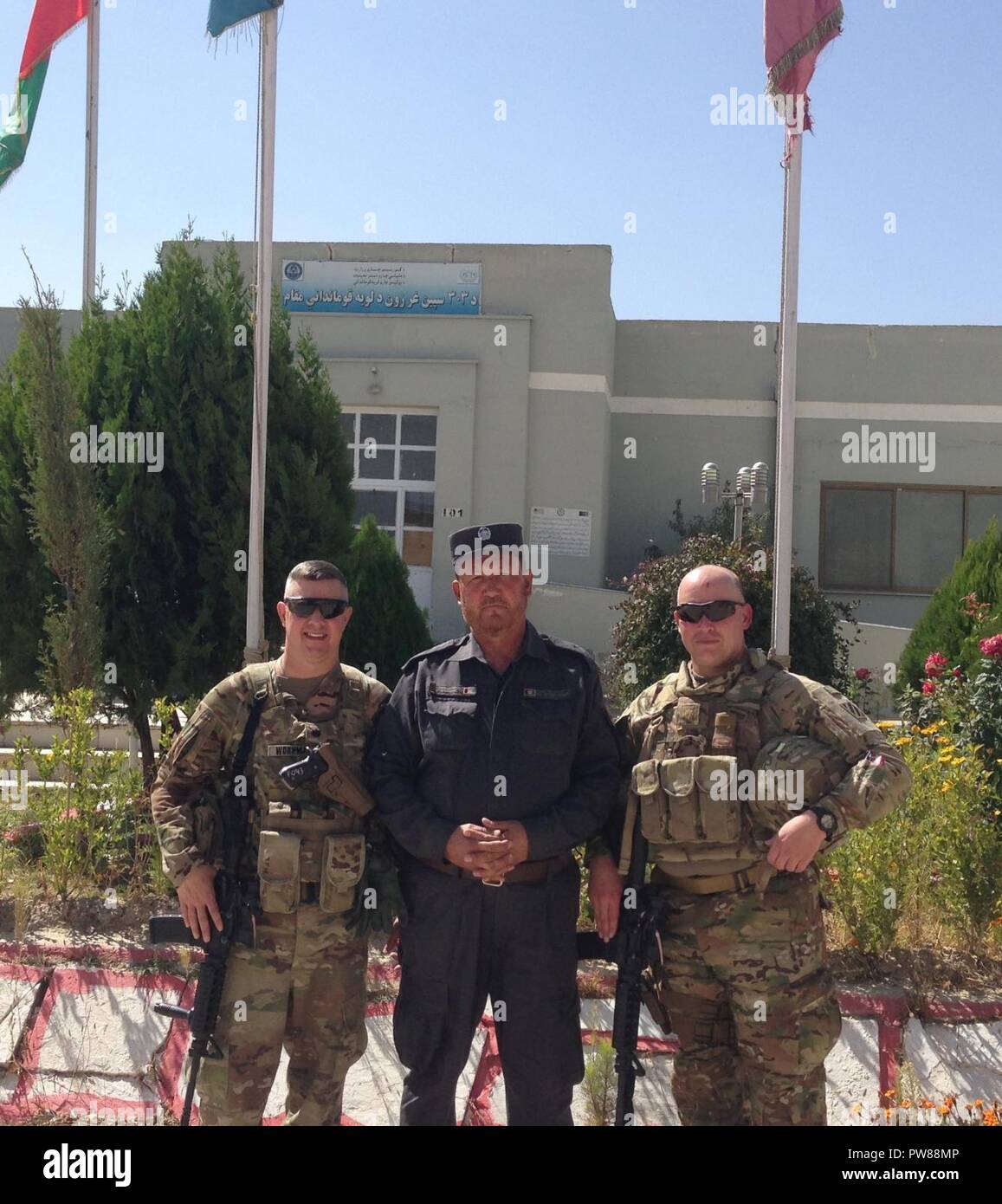 Afghan National Police 303rd Zone Deputy Commander Brig. Gen ...