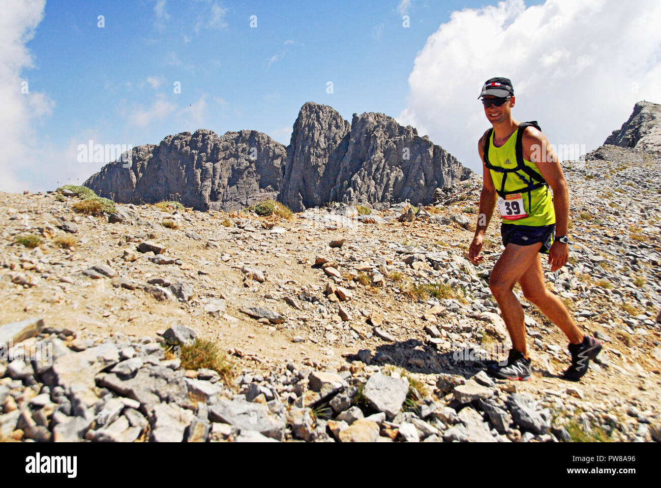 Runner at height hi-res stock photography and images - Alamy