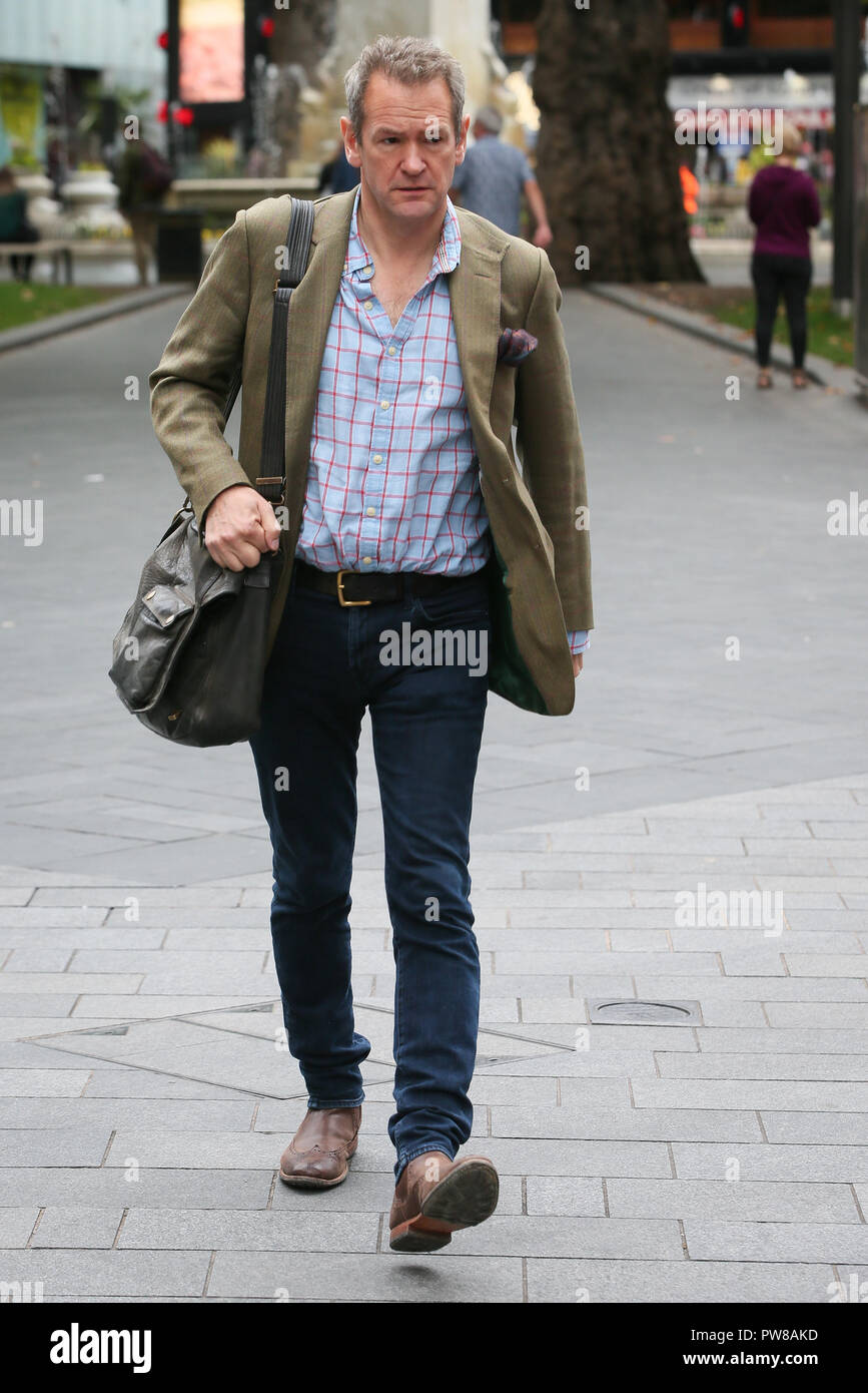 Alexander Armstrong seen arriving at Global Radio Studios - London ...