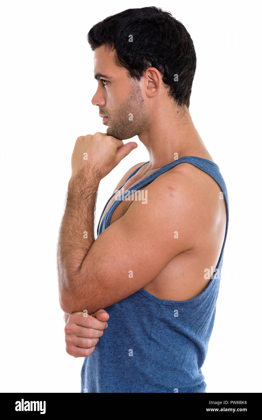 Hispanic model profile hi-res stock photography and images - Alamy