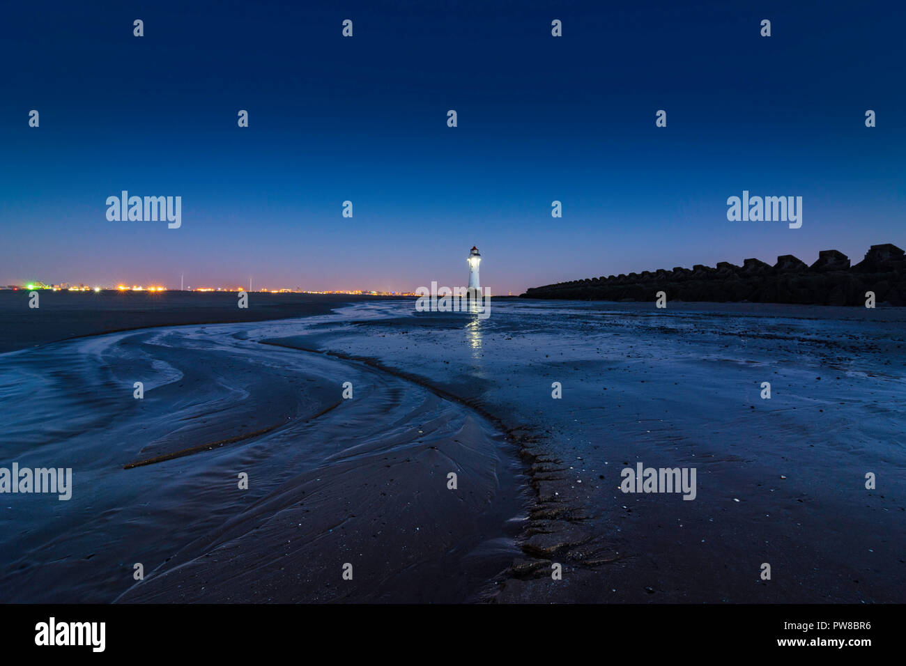New brighton wirral night hi-res stock photography and images - Alamy