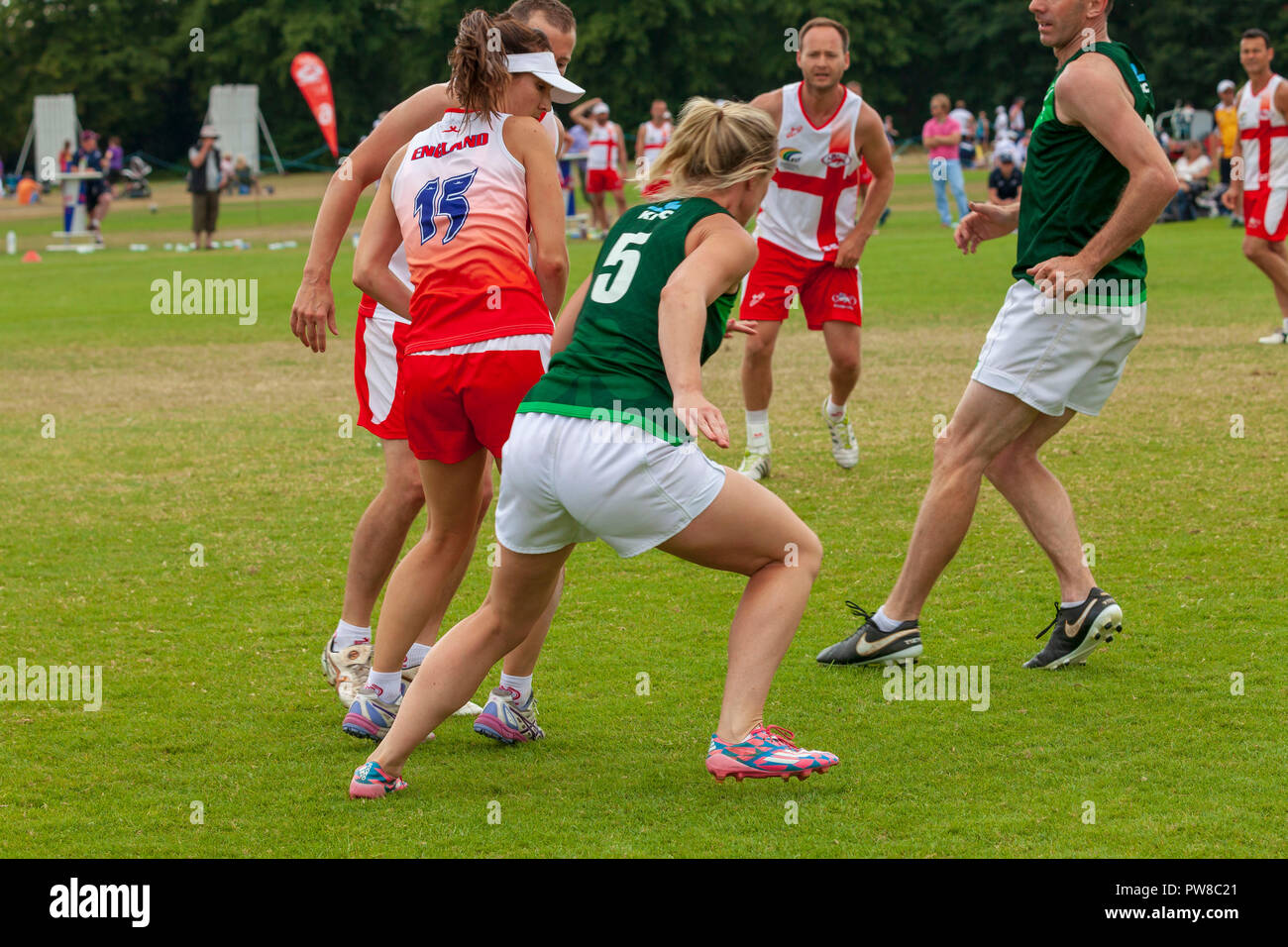 Touch rugby hi-res stock photography and images - Alamy