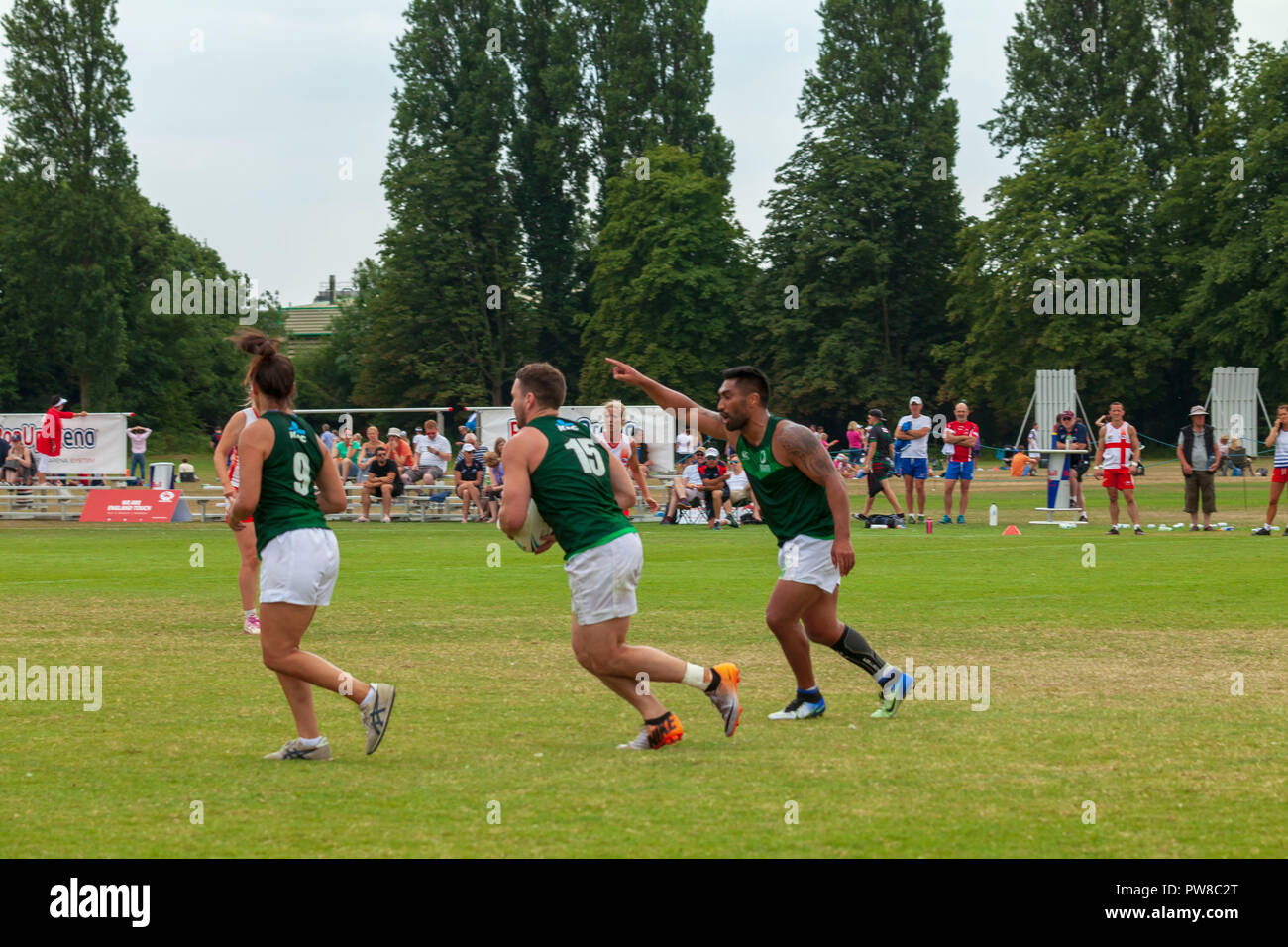touch rugby European finals in Nottingham 2018 Stock Photo - Alamy
