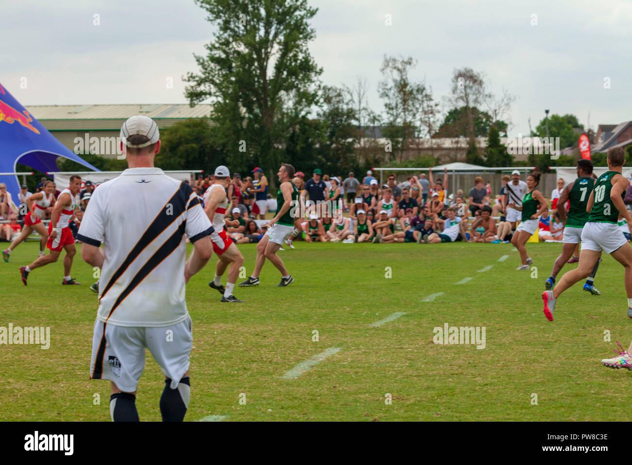 Beach touch rugby hi-res stock photography and images - Alamy