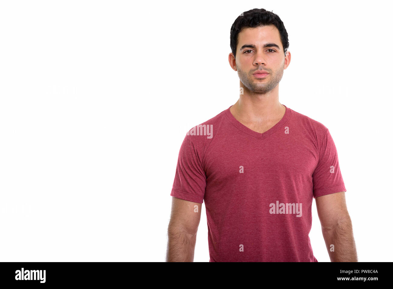 Young spanish man portrait hi-res stock photography and images - Alamy