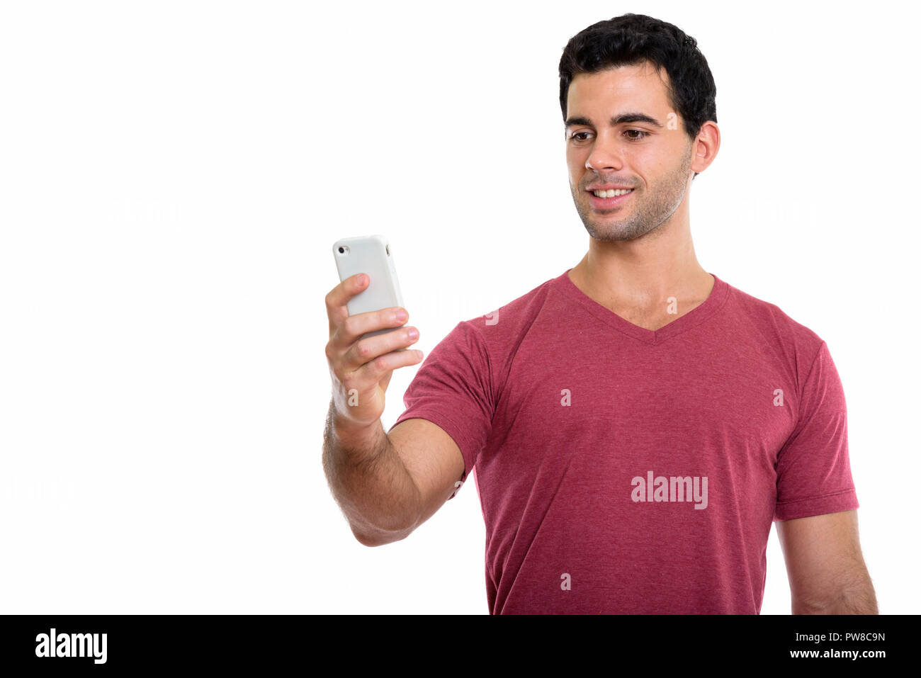 Mobile happy people hi-res stock photography and images - Alamy