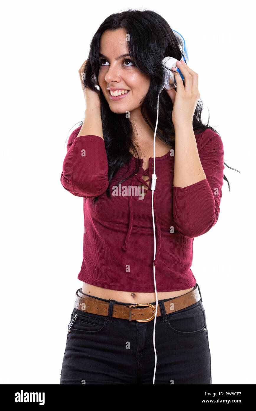 Hands young woman holding model hi-res stock photography and images - Alamy