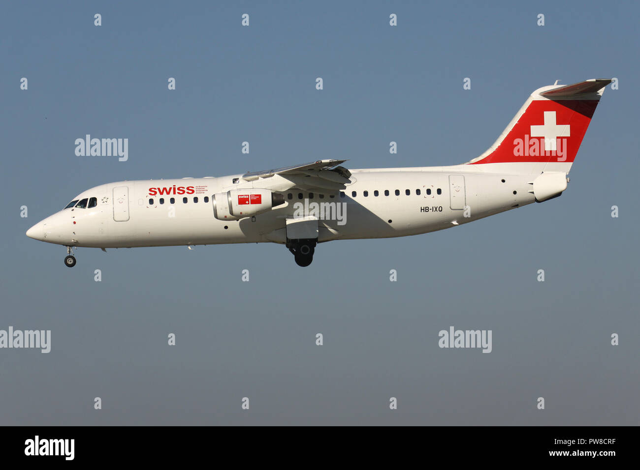 Bae avro rj100 airliner on hi-res stock photography and images - Alamy