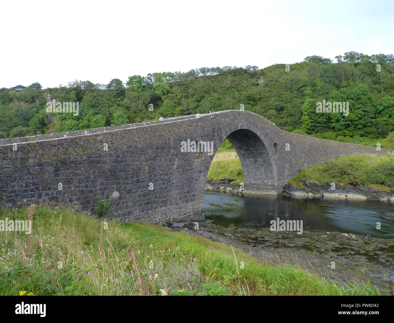 Bridge over the Atlantic, Seil island, Scotland Stock Photo - Alamy