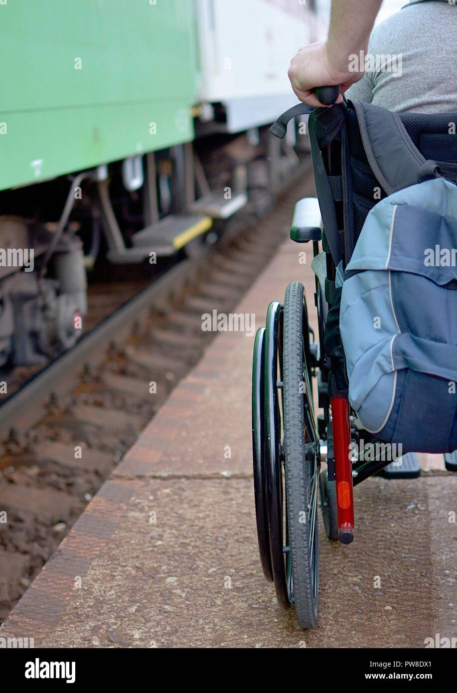 Disabled train hi-res stock photography and images - Alamy