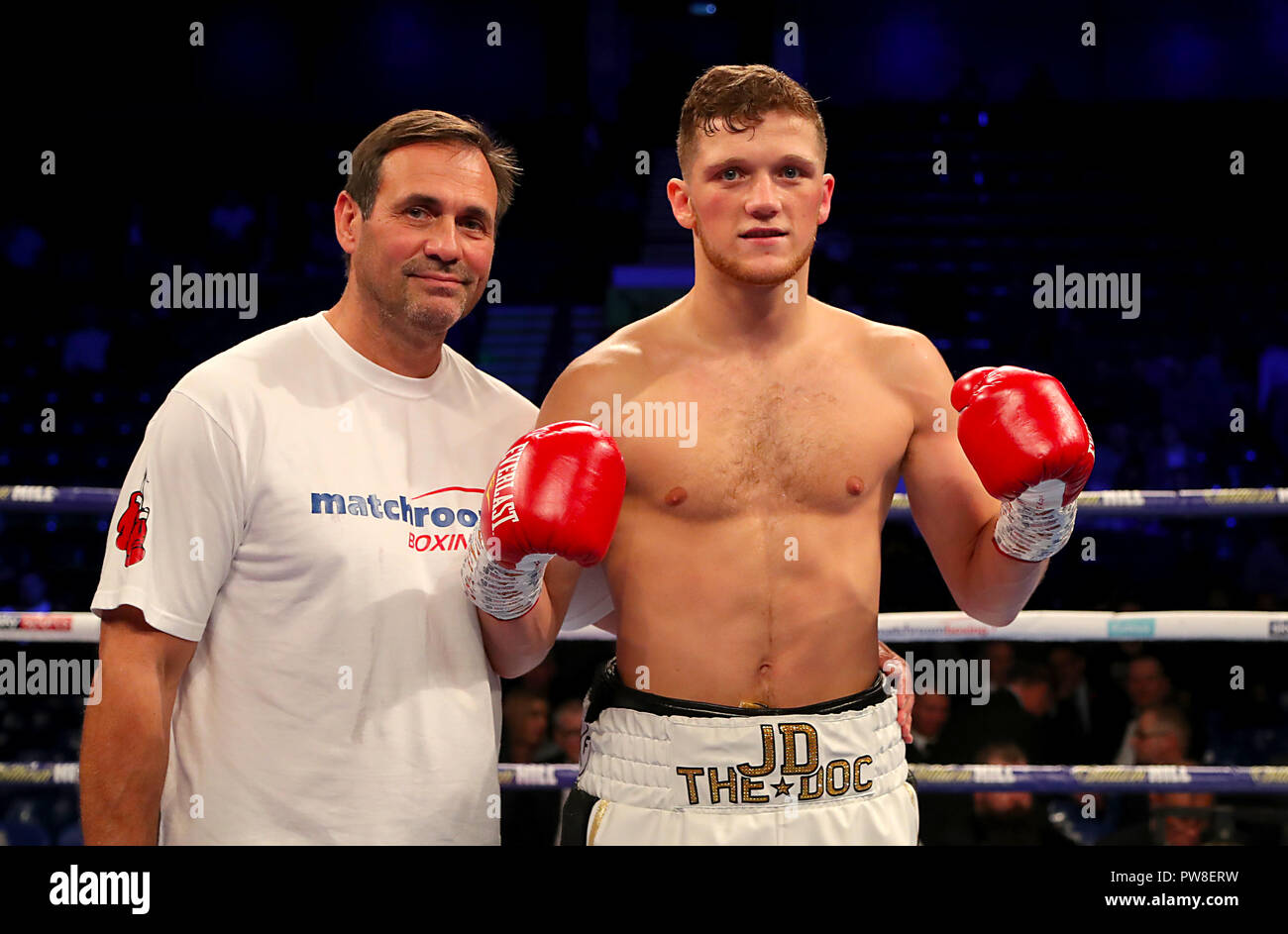 John Docherty celebrates after beating Jordan Latimer in the Super ...