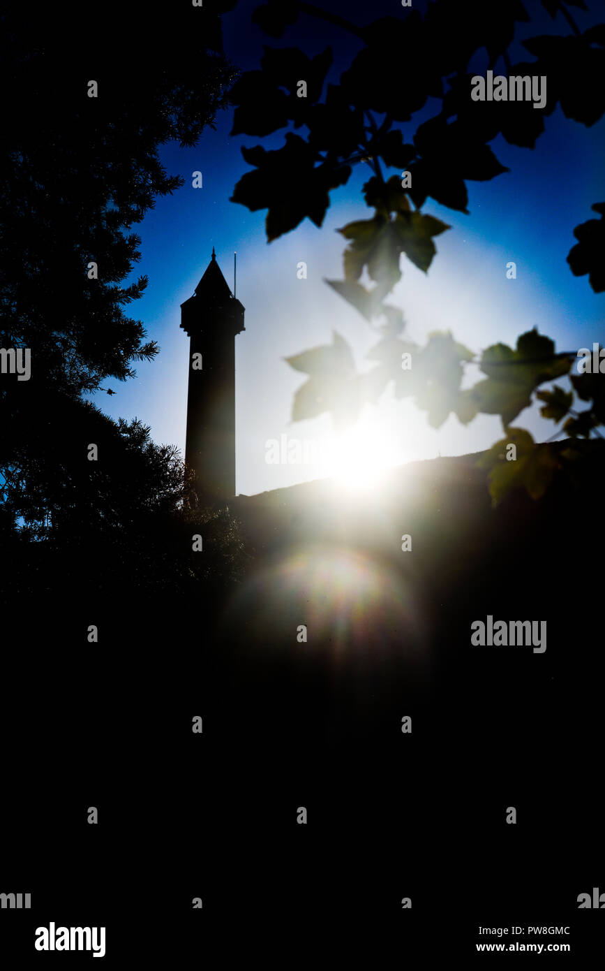 The Waterloo Memorial at Peniel Heugh in the Scottish Borders Stock ...
