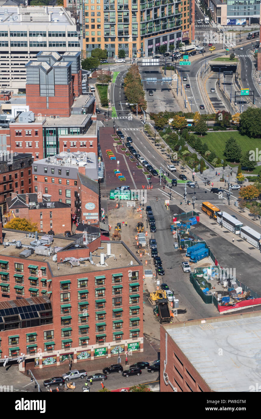 Rose kennedy greenway boston hi-res stock photography and images - Alamy