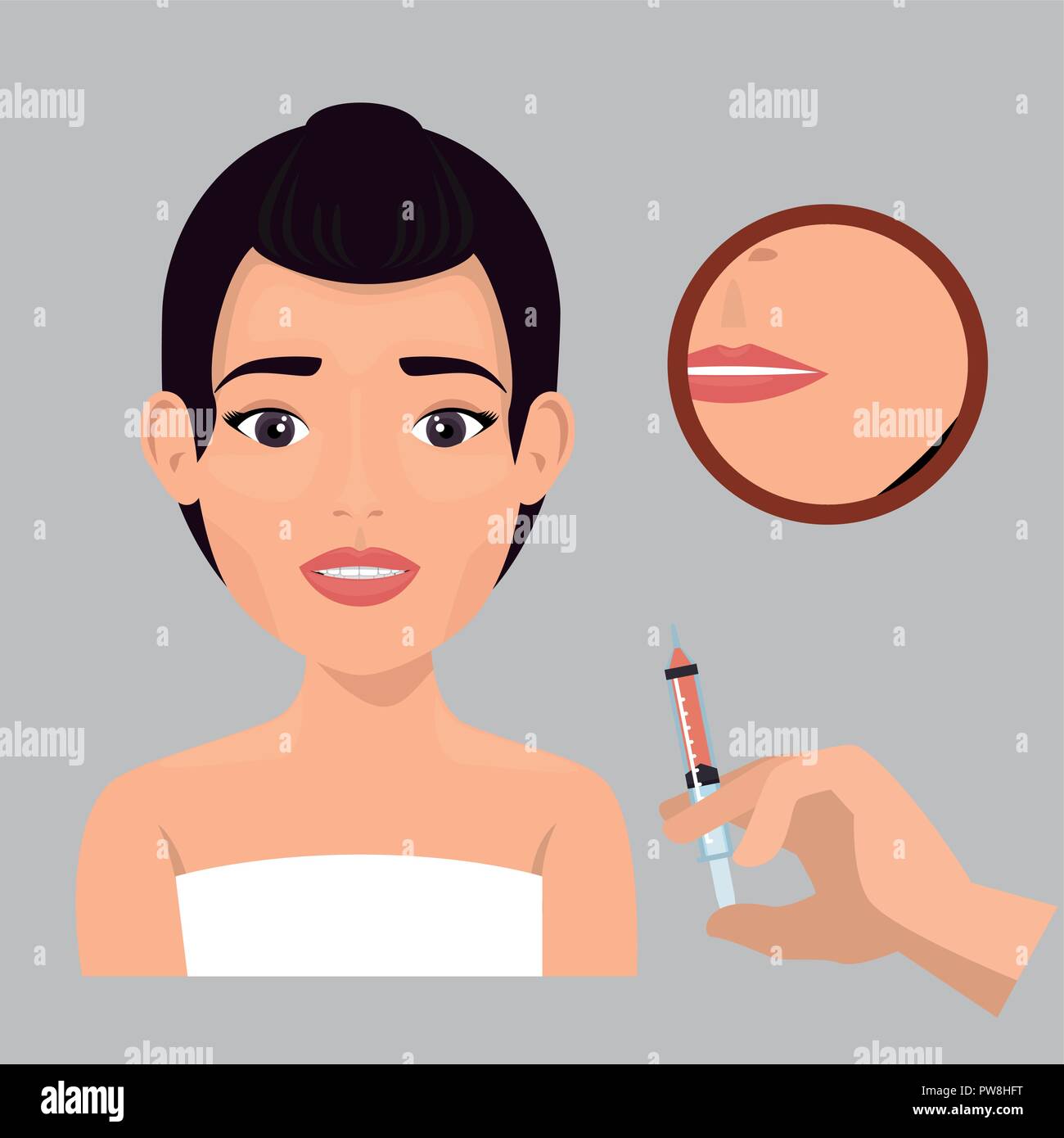 Botox Stock Vector Images - Alamy