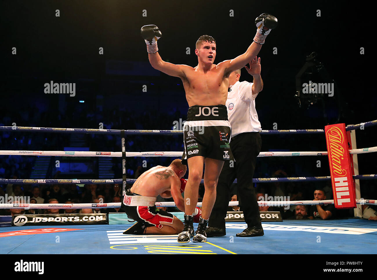 Welterweight contest metro radio arena hi-res stock photography and ...