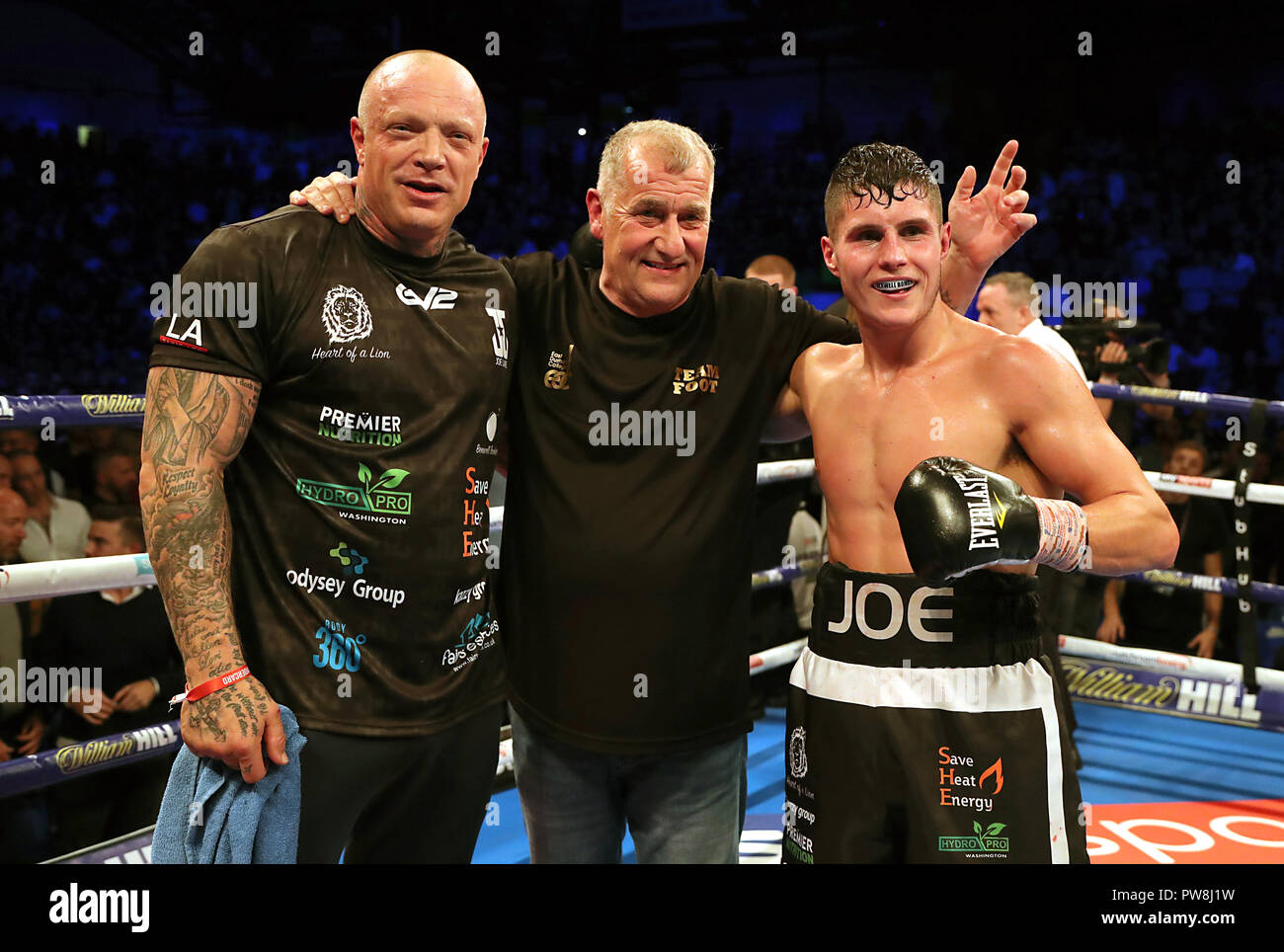 Welterweight contest metro radio arena hi-res stock photography and ...