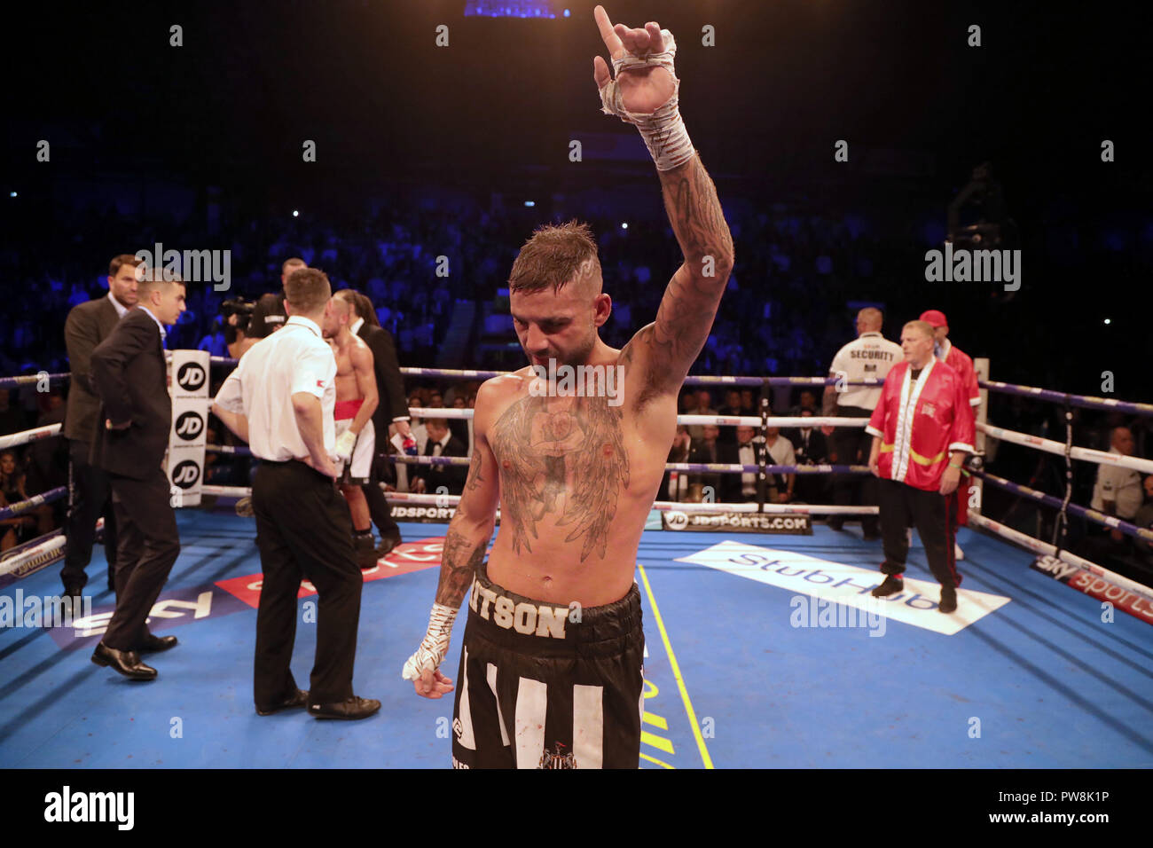 Lewis Ritson shows his dejection after losing EBU Lightweight ...