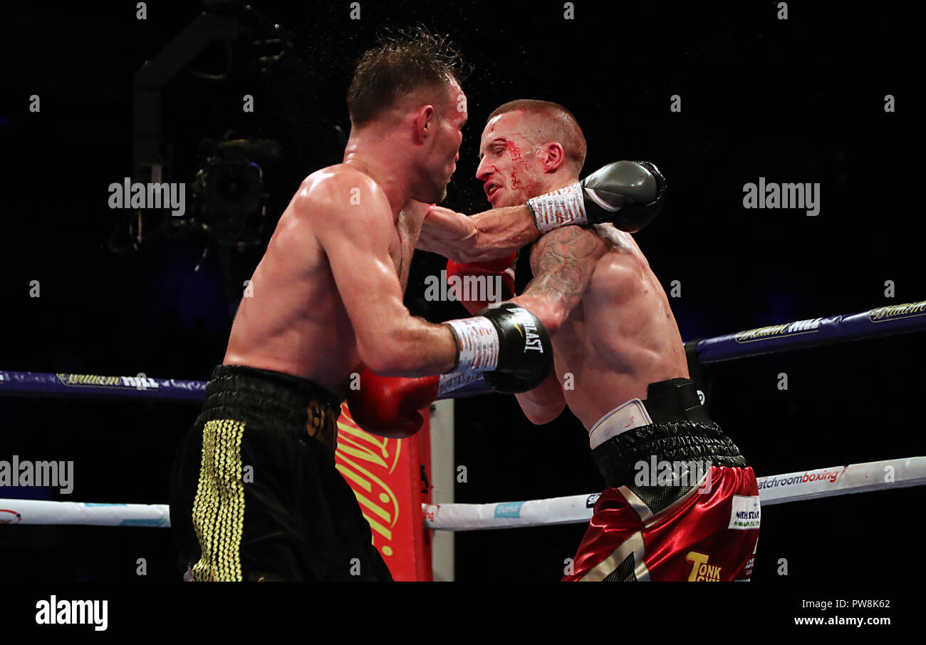 Glenn Foot (right) and Robbie Davies Jr compete in the British and ...