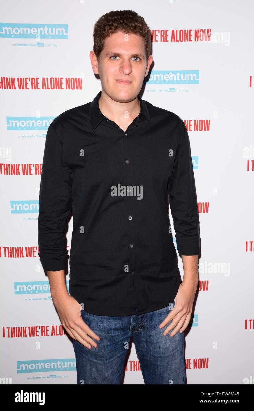 New York Screening of I Think We're Alone Now Featuring: Mike Makowsky ...