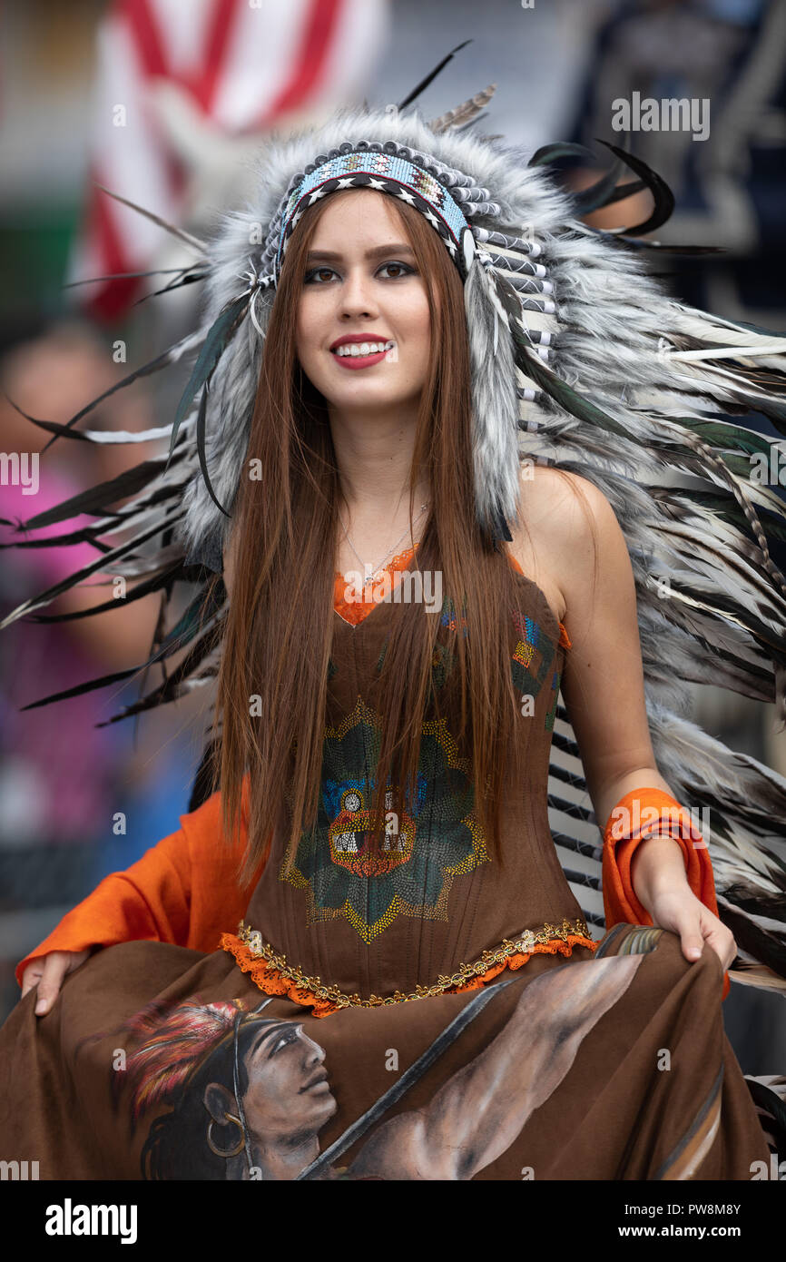 Aztec Indian Lady