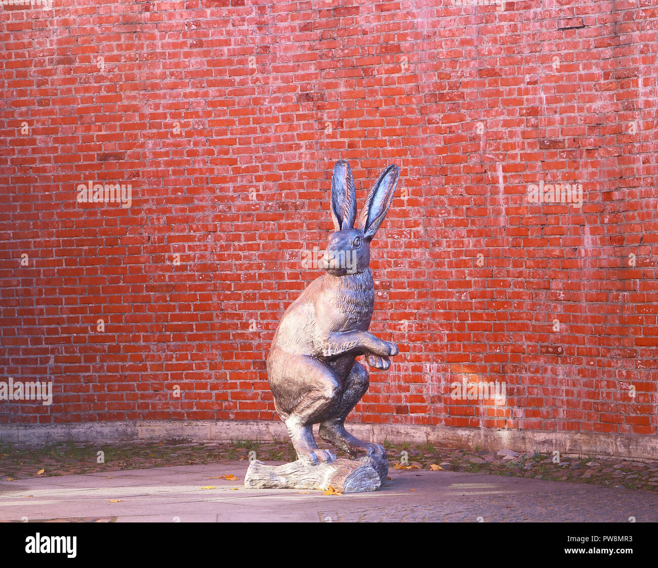 Beautiful Photo of a hare sculpture on a hare island in St. Petersburg ...