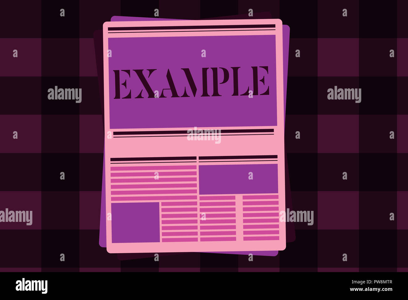 Writing note showing Example. Business photo showcasing Illustration ...