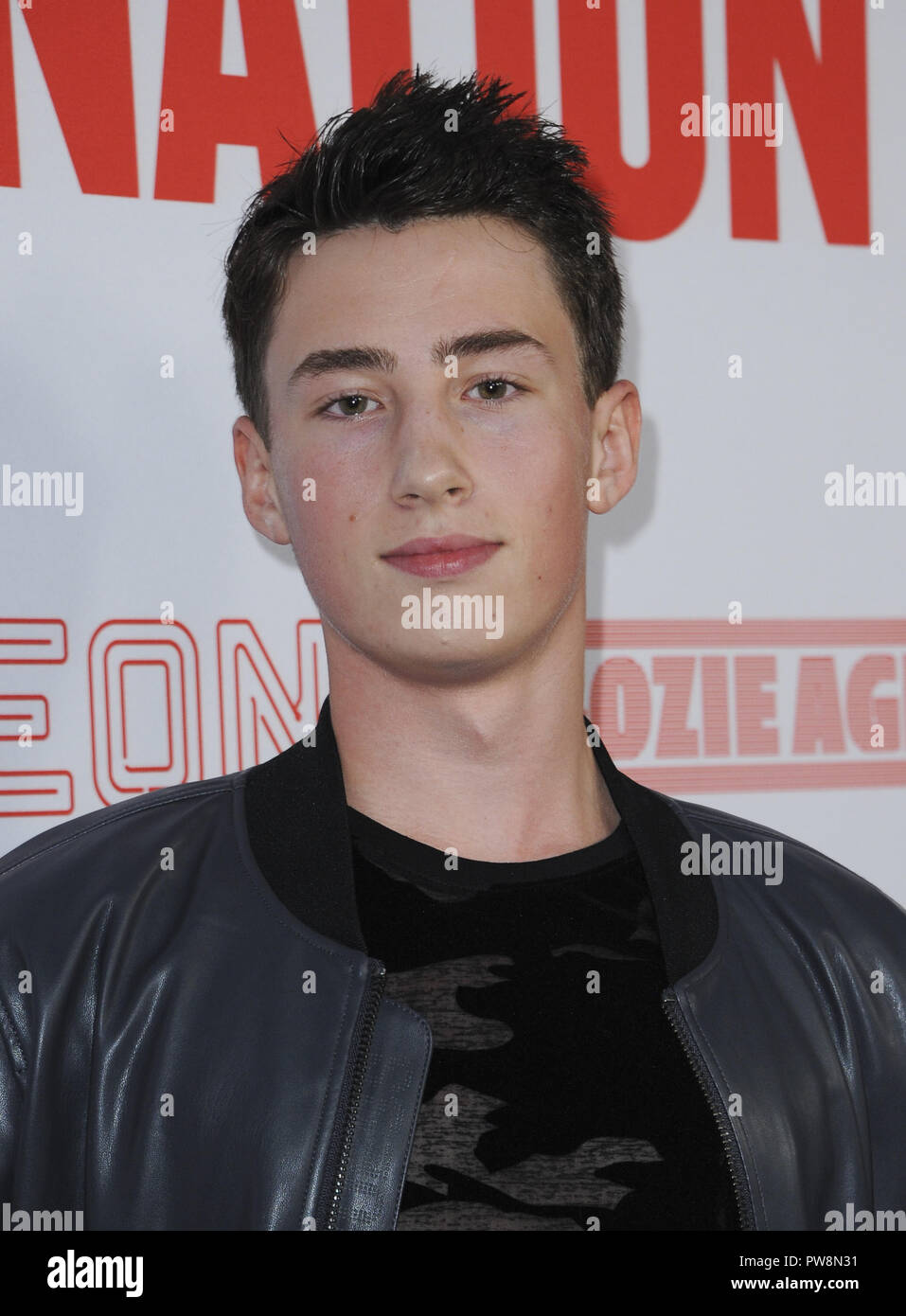 Film Premiere of Assassination Nation Featuring: Caden Swain Where: Los ...