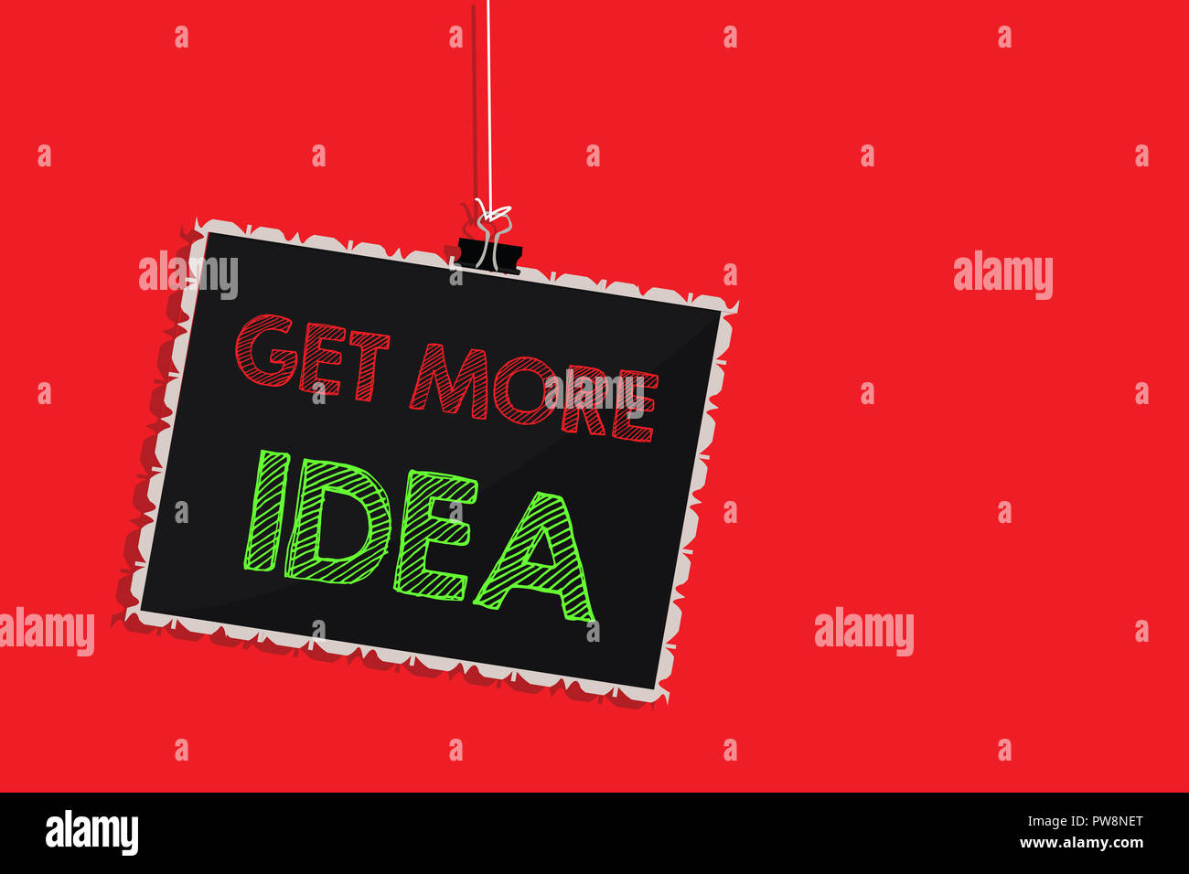 Handwriting text writing Get More Idea. Concept meaning Random Input Mind Map Picture Mock up ...