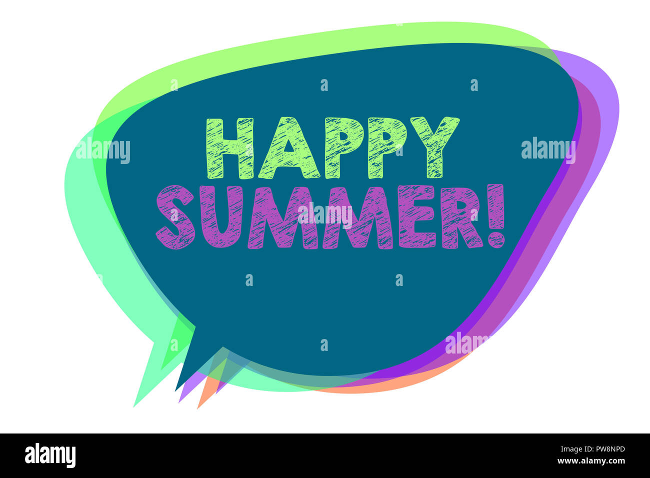 Text sign showing Happy Summer. Conceptual photo Beaches Sunshine ...