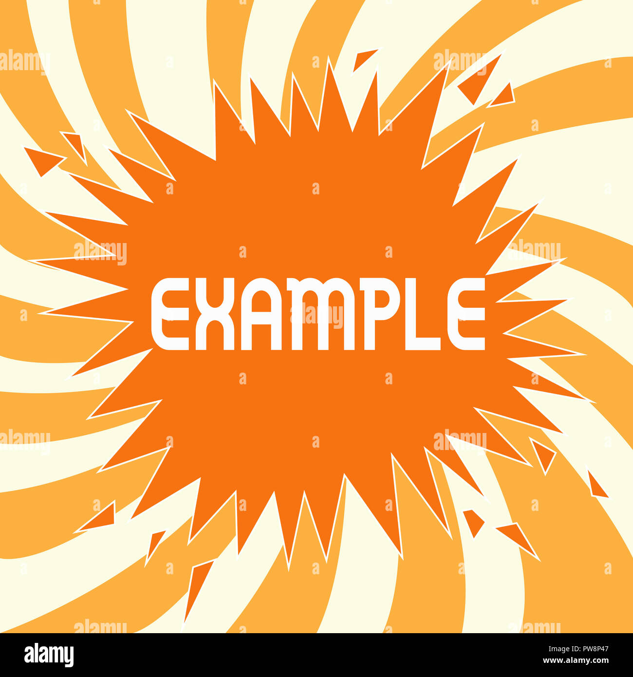 Text sign showing Example. Conceptual photo Illustration Sample Model ...