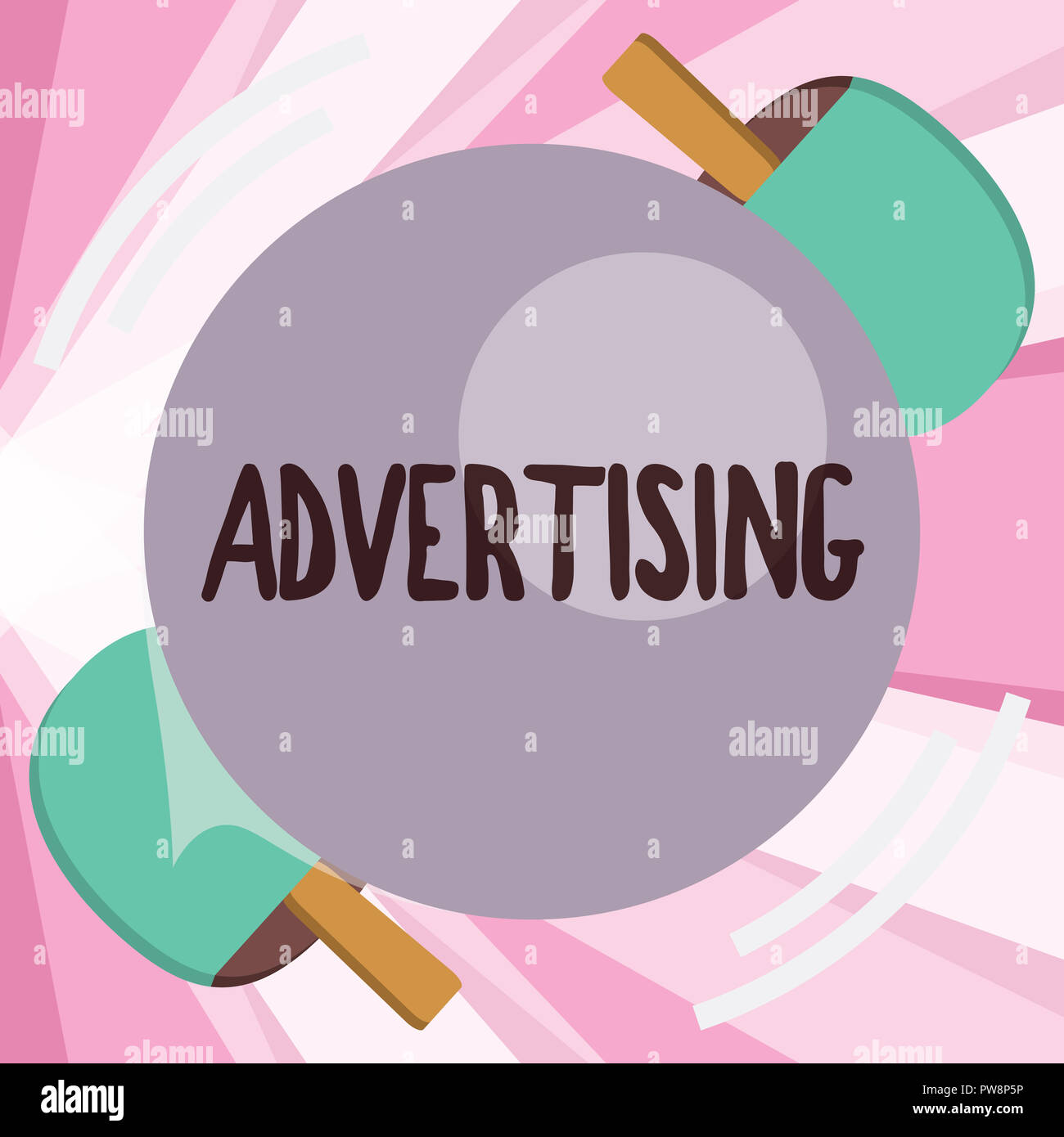 Conceptual hand writing showing Advertising. Business photo showcasing ...