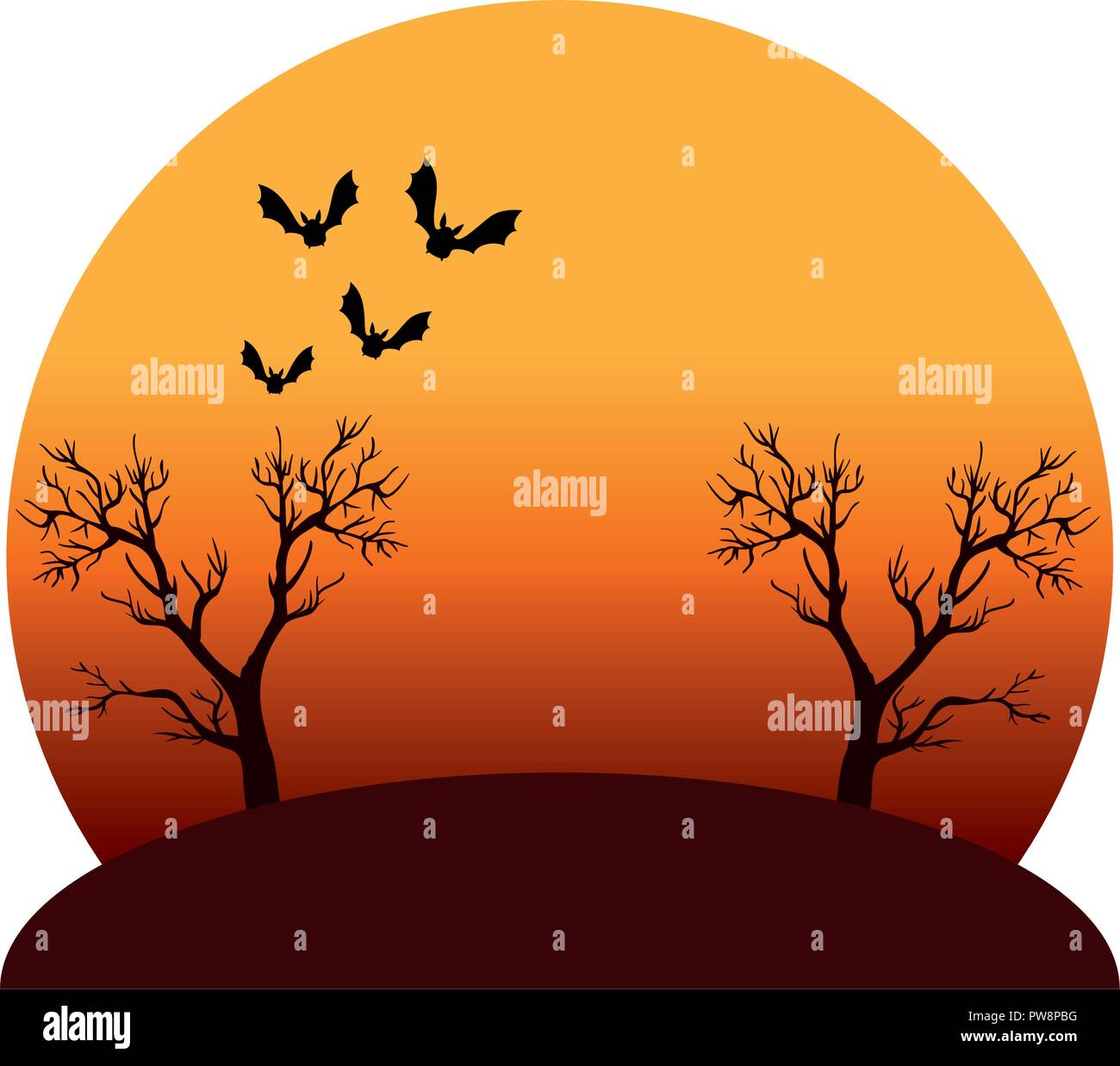 halloween bat flying icon vector illustration design Stock Vector Image ...