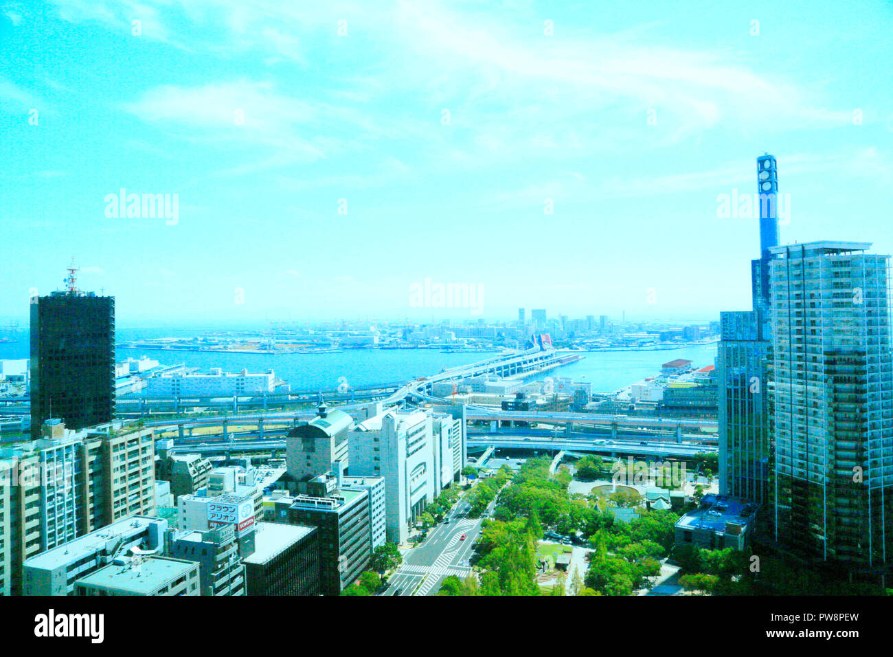 Scenery of Kobe city Stock Photo - Alamy