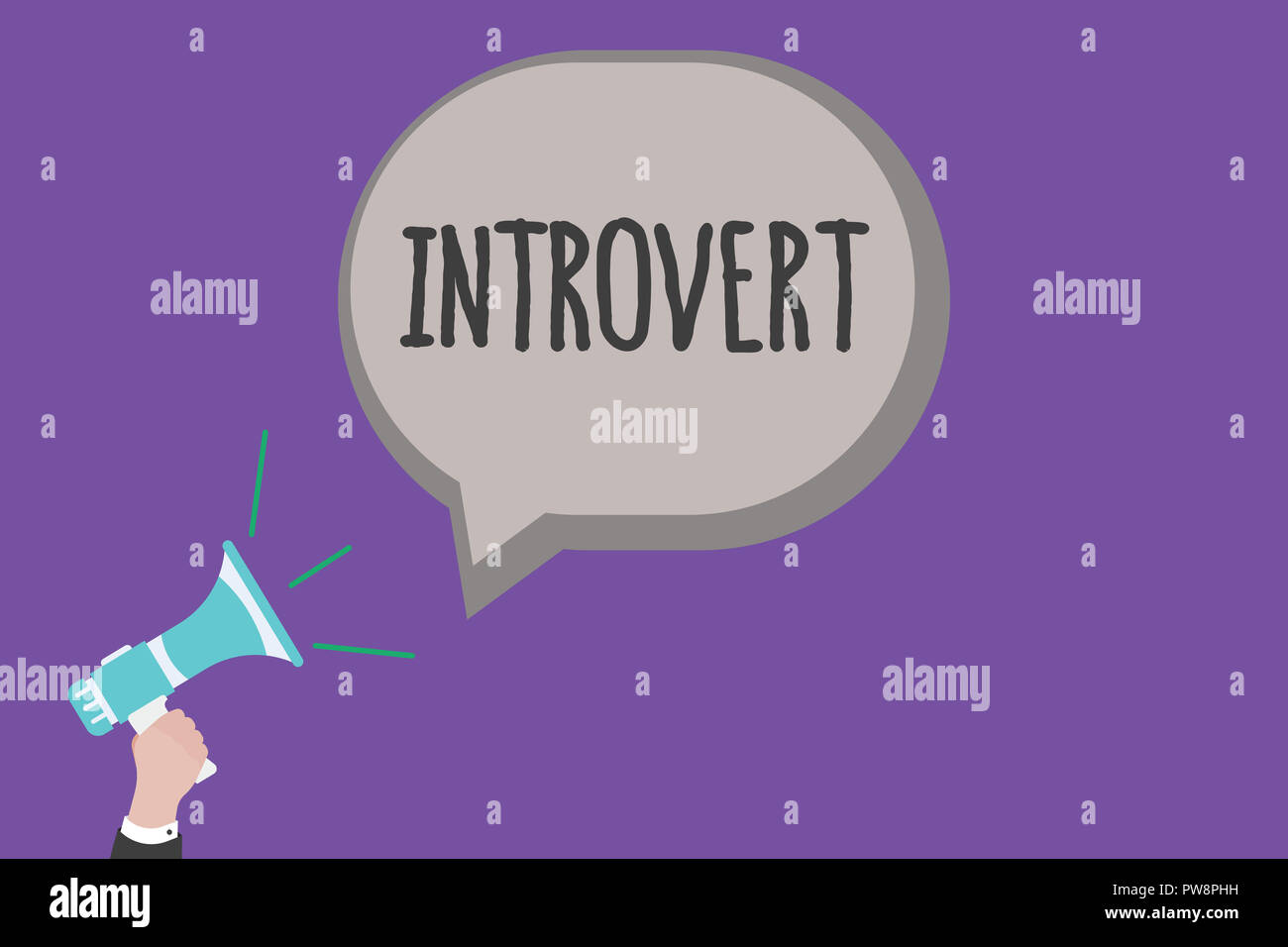 Introvert Comic Bubble