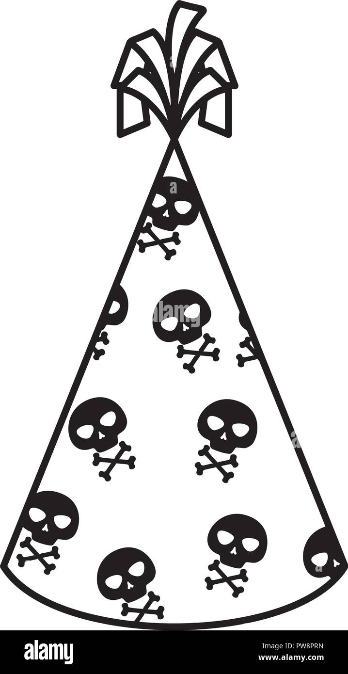 halloween party hat celebration Stock Vector Image & Art - Alamy