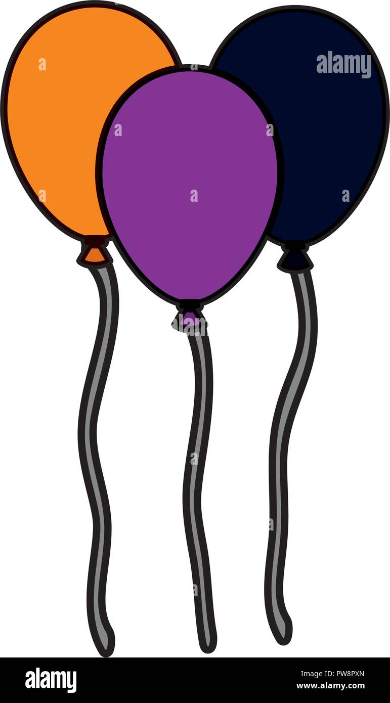 balloons helium floating icon Stock Vector Image & Art - Alamy