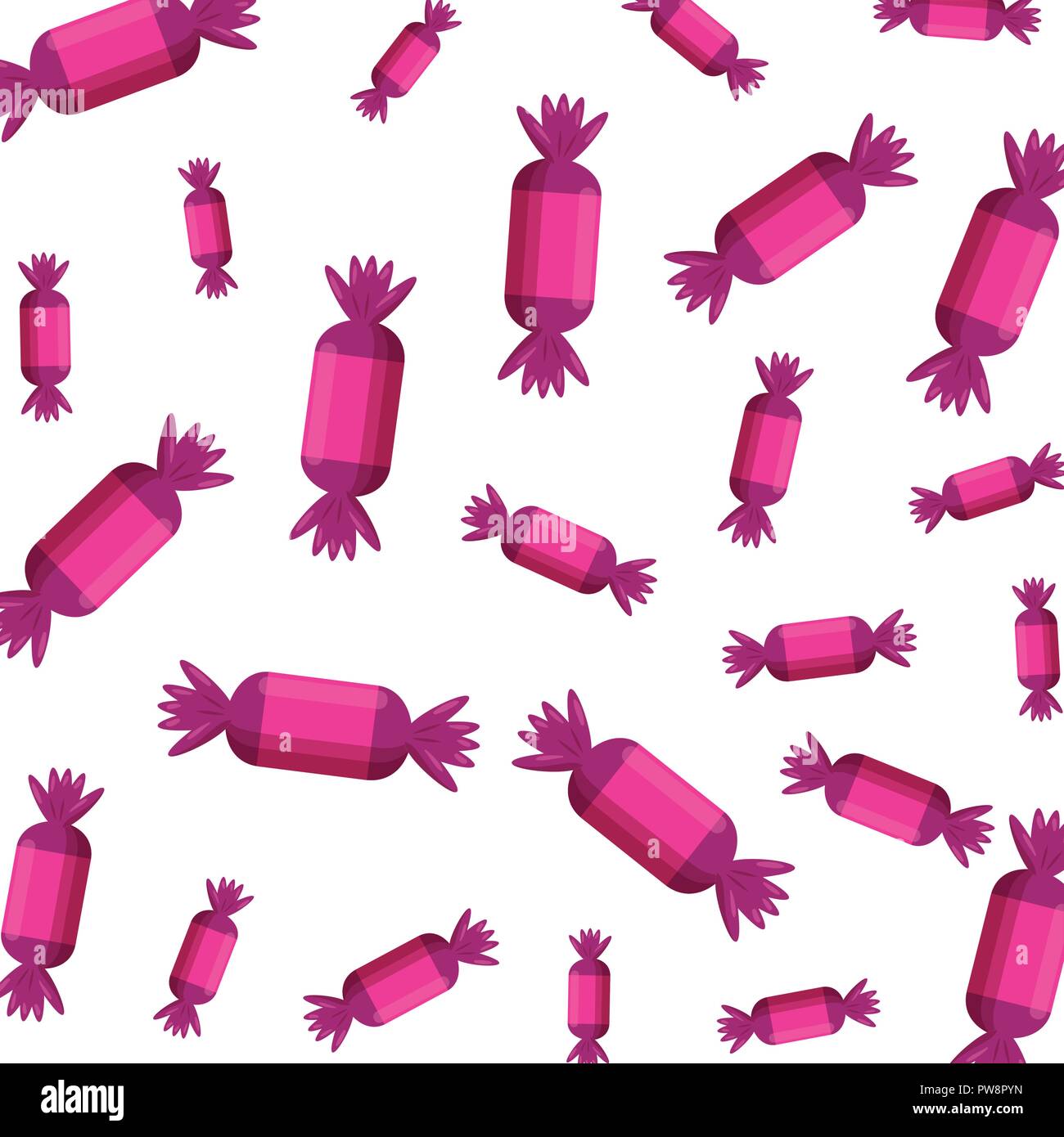 sweet candies pattern background Stock Vector Image & Art - Alamy