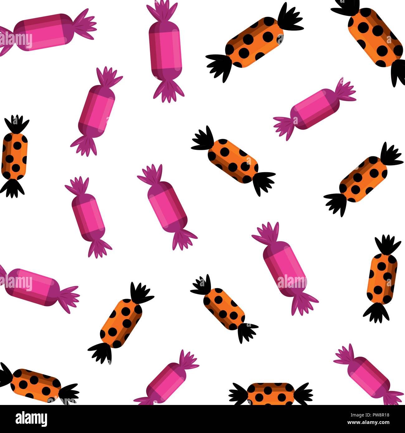 sweet candies pattern background Stock Vector Image & Art - Alamy