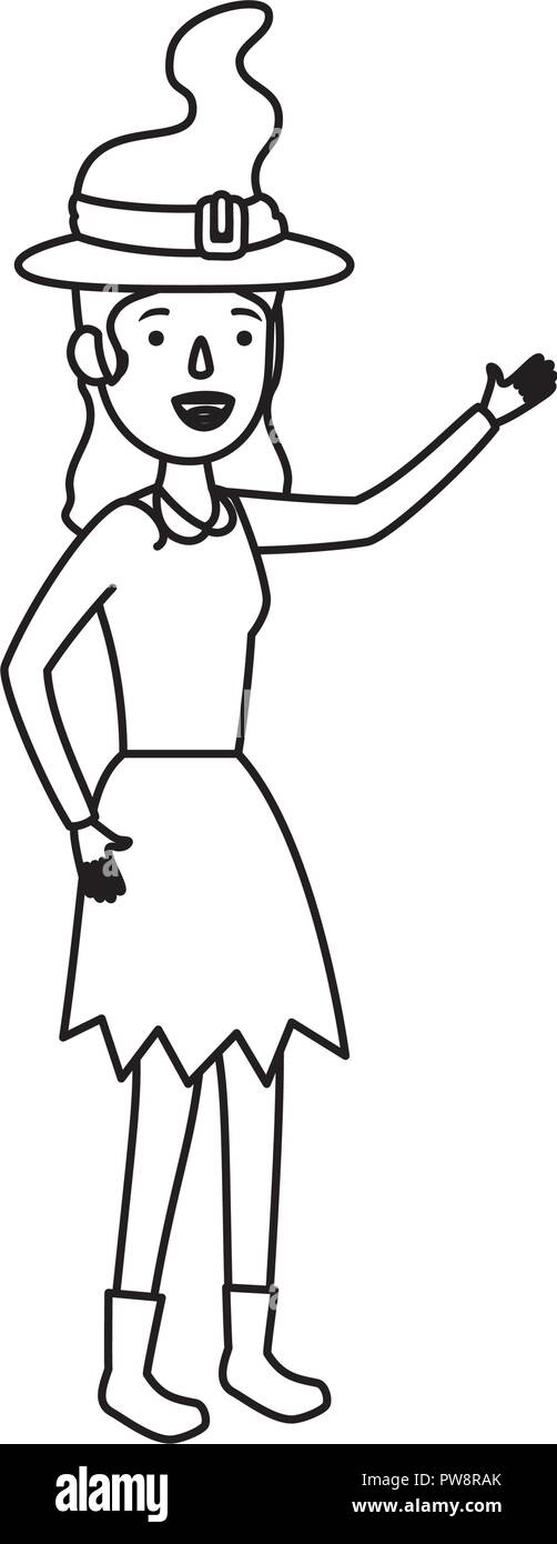 Happy halloween festival card Black and White Stock Photos & Images - Alamy