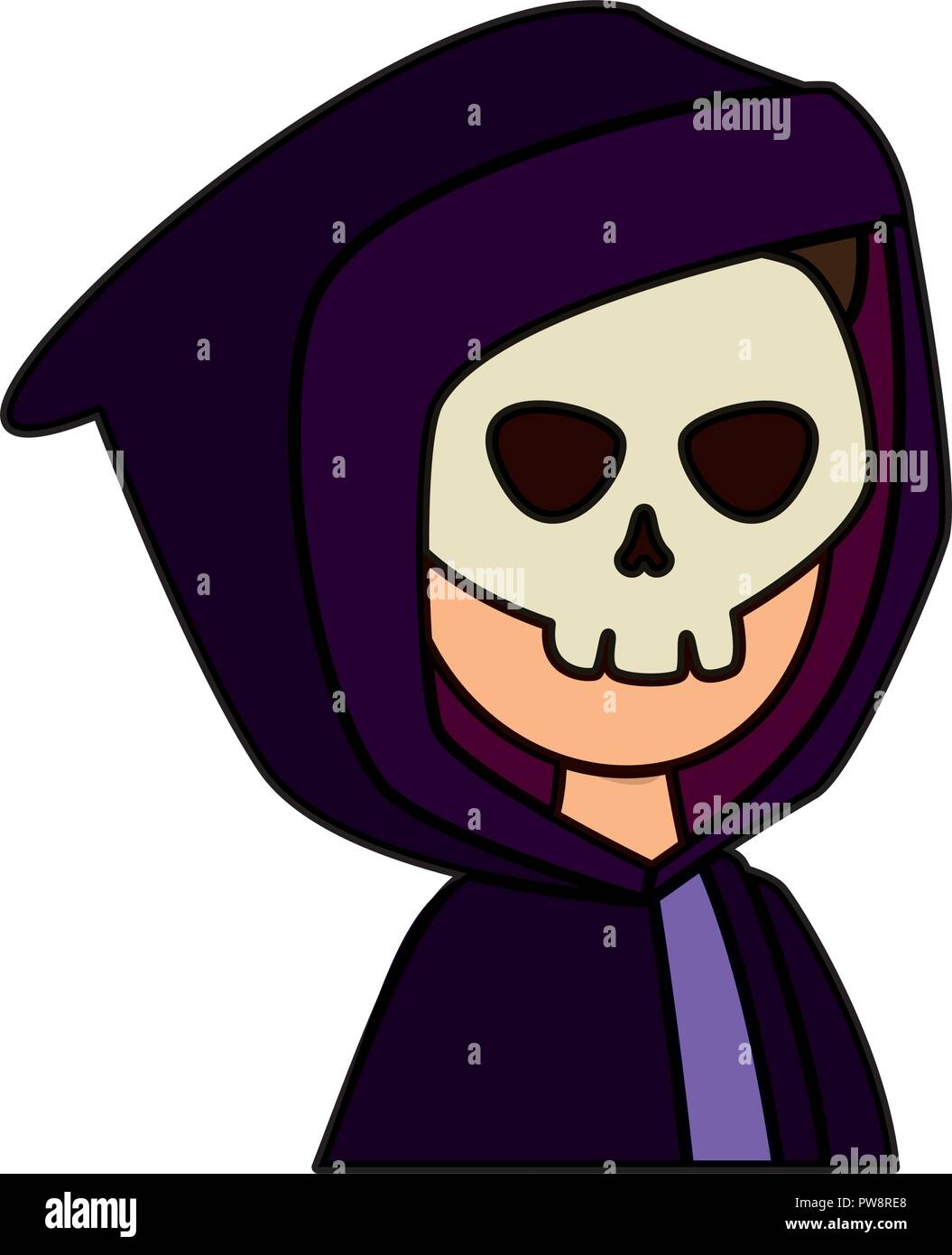 death halloween costume character Stock Vector Image & Art - Alamy