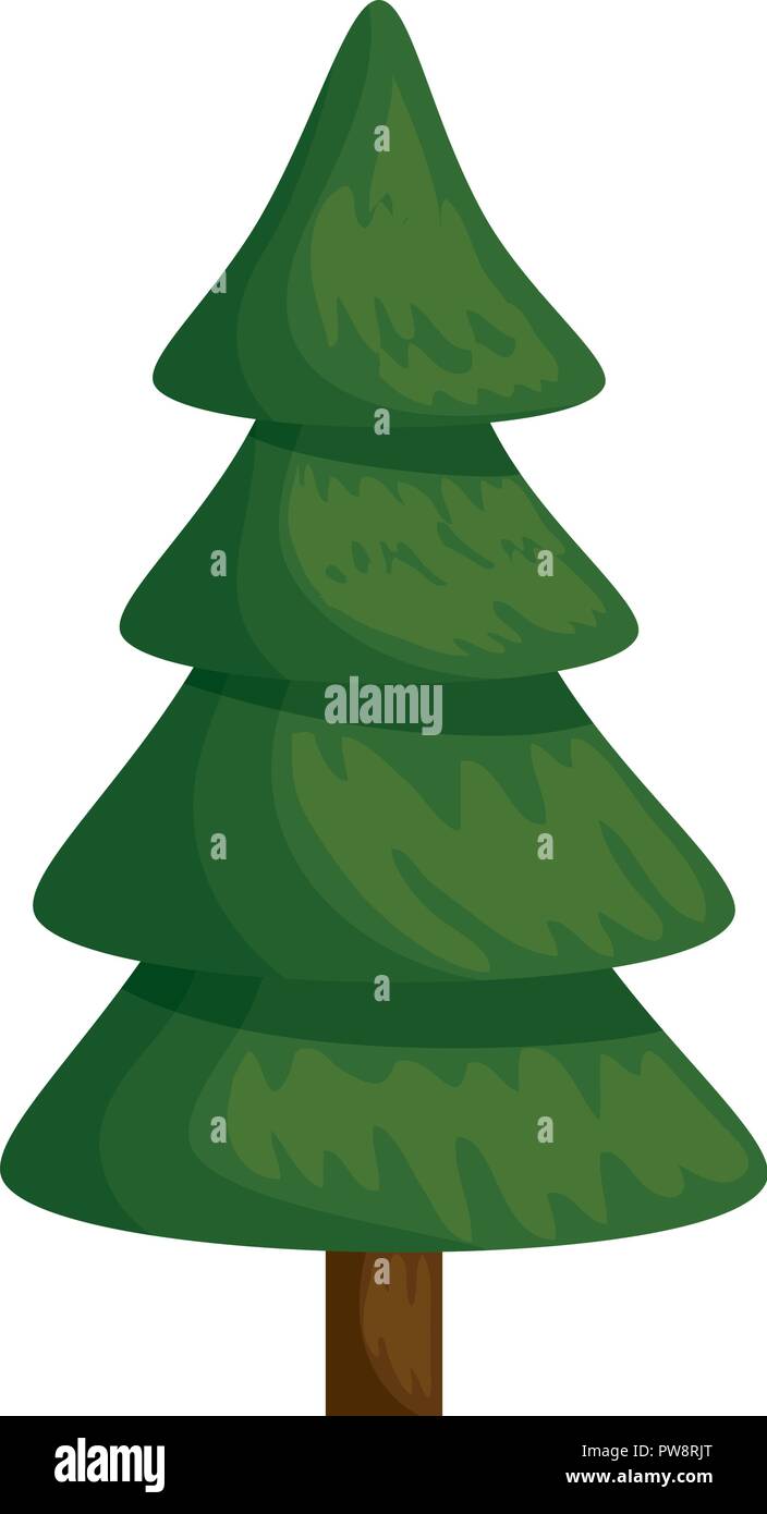 merry christmas tree icon Stock Vector Image & Art - Alamy