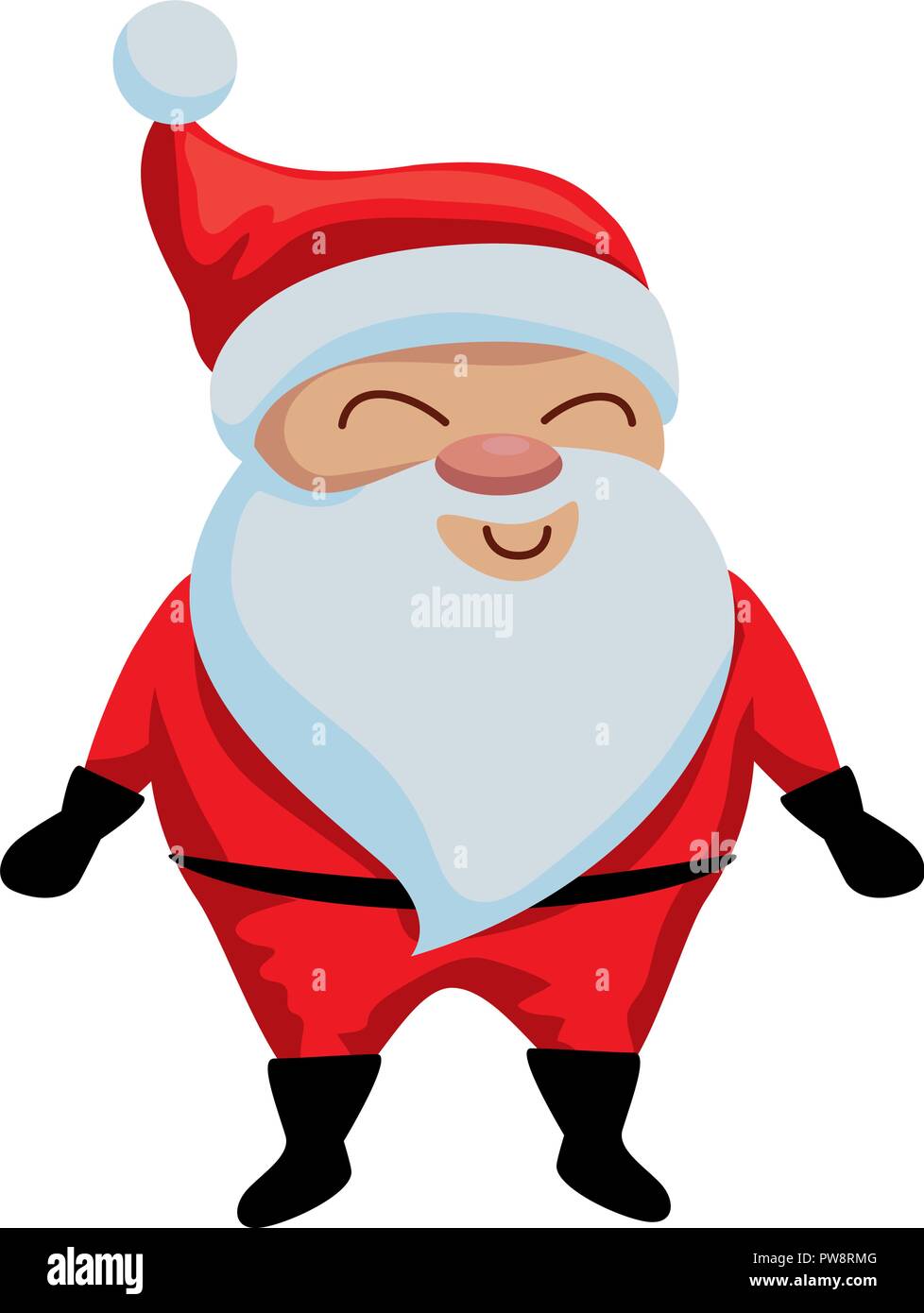 cute santa claus character Stock Vector Image & Art - Alamy