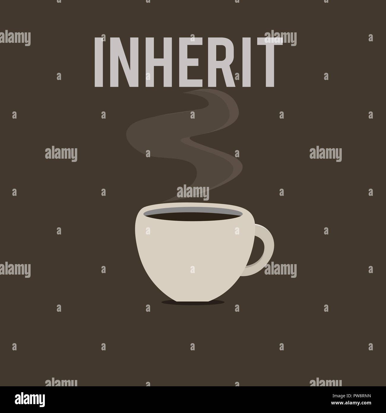 Word writing text Inherit. Business concept for Receive money ...