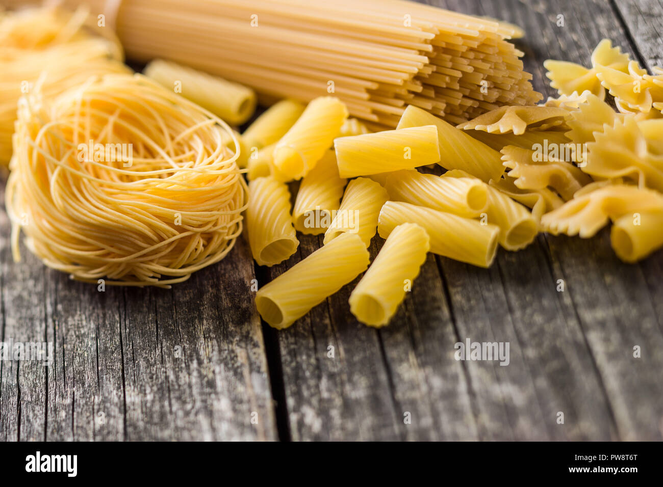 Types Of Pasta High Resolution Stock Photography and Images - Alamy