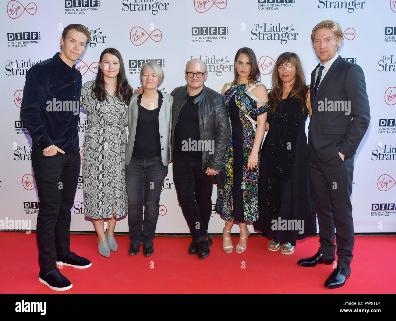 'The Little Stranger' premiere in Dublin Featuring: Cast and Production ...