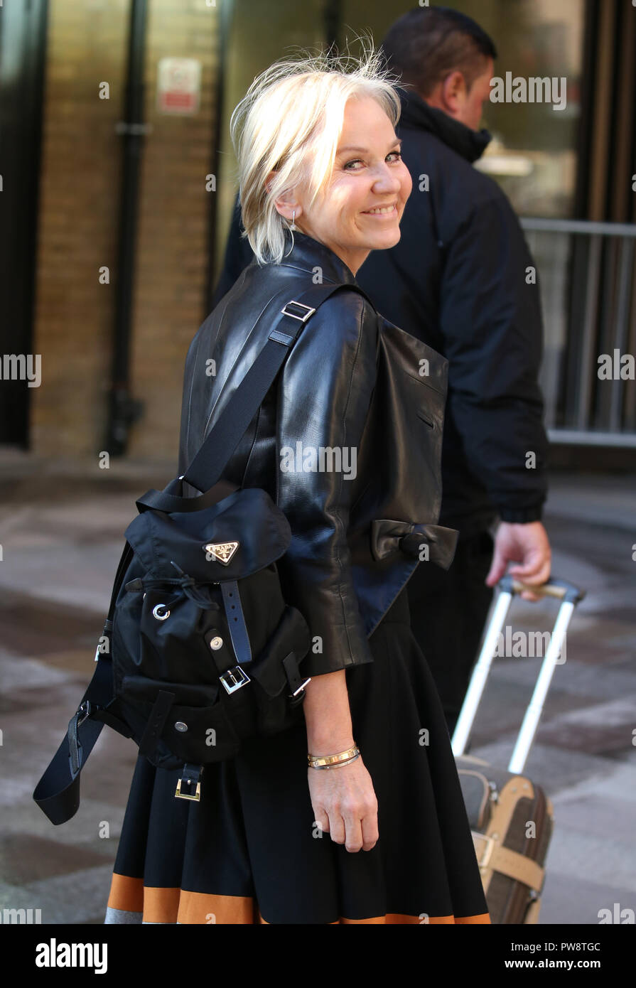 Lisa Maxwell outside ITV Studios Featuring: Lisa Maxwell Where: London ...