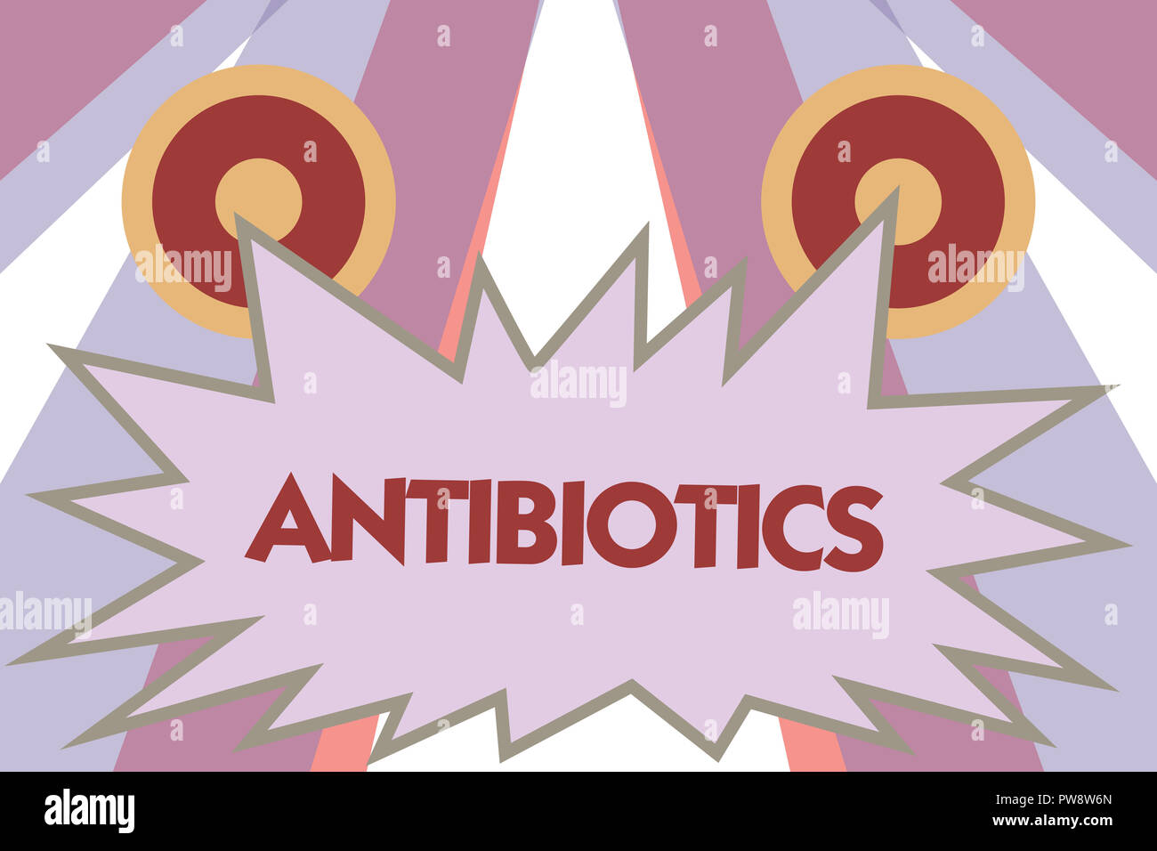 Conceptual hand writing showing Antibiotics. Business photo showcasing ...