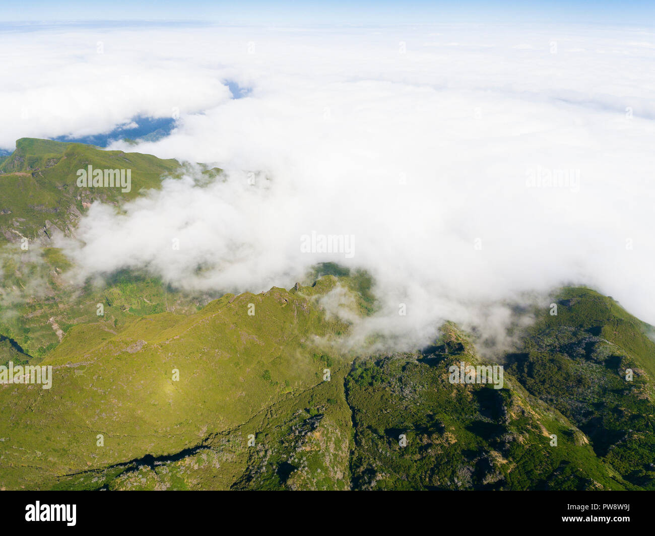 Mountains in the Pico do Areeiro, Madeira, Portugal Stock Photo - Alamy